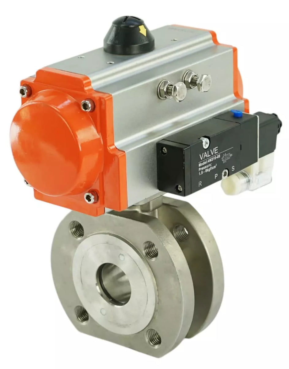 Ball valves Elephant BV3232P-FP-Fb-ISO-H 16 bar, full bore wafer, stai ...