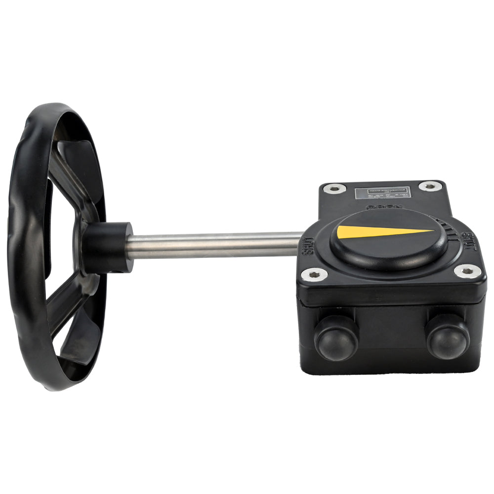 Quarter-turn gearbox Elephant HAM, body material - aluminium alloy ...